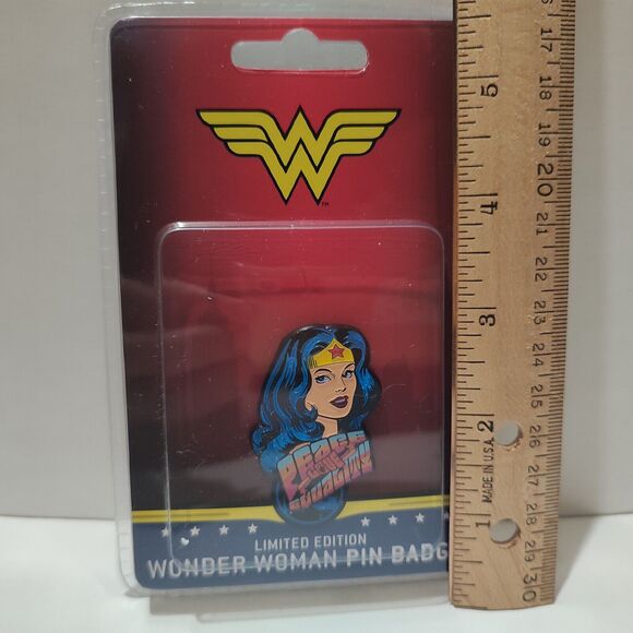 DC Comics | Jewelry | Dc Comics Wonder Woman Limited Edition Enamel Pin ...